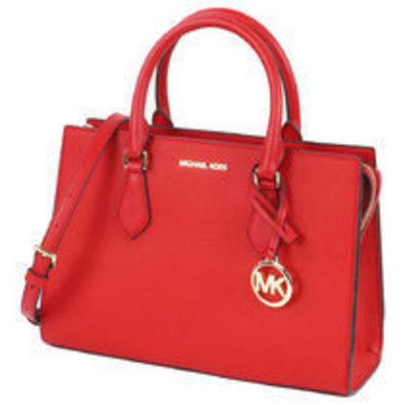 Michael Kors | Bags | Michael Kors Sheila Medium Faux Saffiano Leather ...